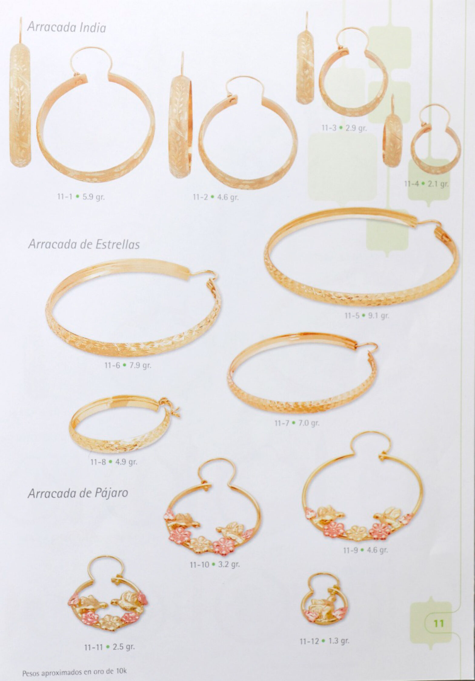 Joyería por Mayoreo. Oro de 10, 14 y 18 Kilates . JOYEROS.MX